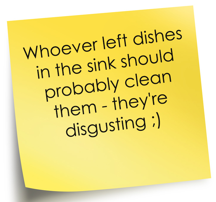 How To Write A Passive-Aggressive Post-It Note – Literati Pulp